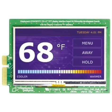 Displaytech Emb043tftdev Graphics Display Development Kit