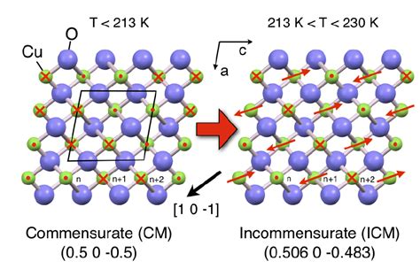 Magnetic Structures In Cuo Projected Onto The 0 1 0 Plane 17 35