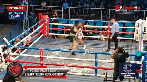 Boxeo Profesional Ailen La Monita Romero Gpp A Daniela Arena