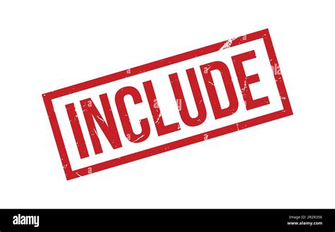 Include Rubber Stamp Seal Vector Stock Vector Image And Art Alamy