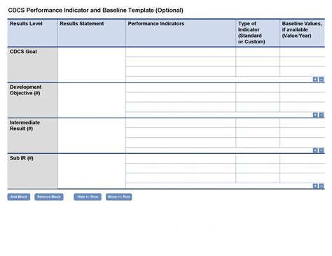 Baseline Report Template Midi