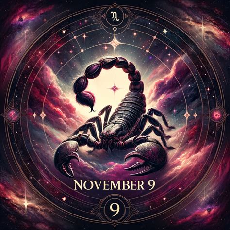 November 9 Birthday Personality Scorpio Season