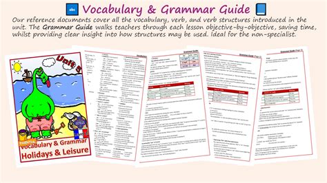 Ks2 French Year 4 Workbook Holidays And Leisure Teaching Resources