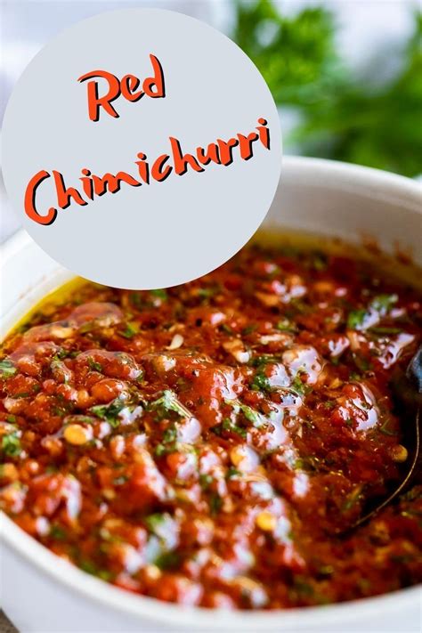 Red Chimichurri Artofit