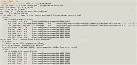 hack the box knife linux the nmap scan for this box shows port… by