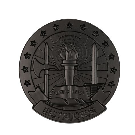 U S Army Instructor Basic Badge Sub Black Sta Brite Insignia Inc