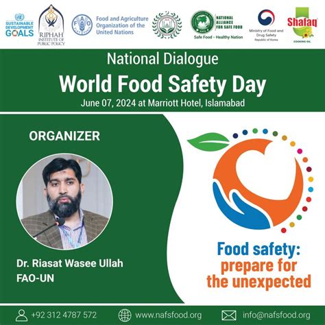 Riasat Wasee Ullah On Linkedin Worldfoodsafetyday Preparedfortheunexpected