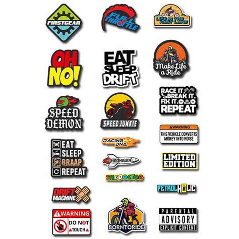 Sticker Packs Online India For Laptop And Bike Himmoto