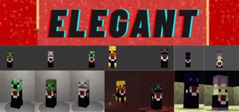 Elegant Mini Skins Minecraft Addons Mc Pocket