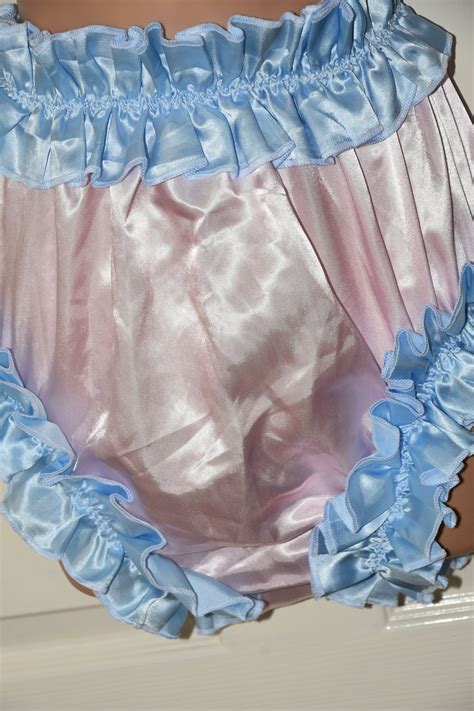 Sissy Frilly Silky Satin Panties Big Silky Frilly Sissy Boi Comfort