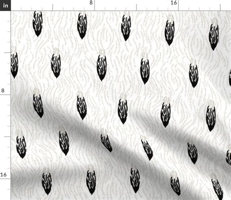 Ermine Faux Fur Fabric Spoonflower