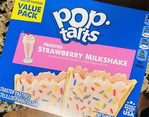 Milkshake Pop Tarts Pop Tarts Frosted Strawberry Milkshake  Pop