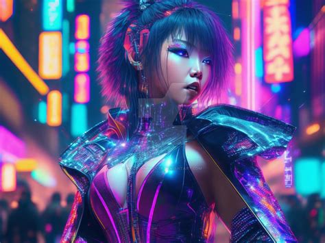 Cyberpunk Pop Star 4 By Auctionpiccker On Deviantart