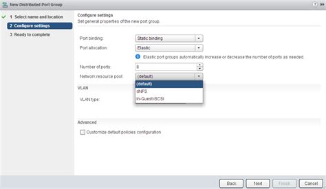 direct ip storage and using netioc user defined network resource pools