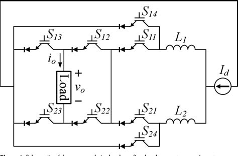 Figure 1 From A Novel Single Phase Five Level Current Source Inverter Topology Semantic Scholar