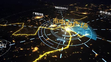 Ae模板视频模板 科技电子区域地图位置连线周边展示ae模板 产品宣传免费下载aep格式1920像素编号36937979 千图网
