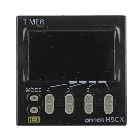 Omron Multi Function Timer Relay 12 → 24v Acdc 0001 S → 9999h Panel