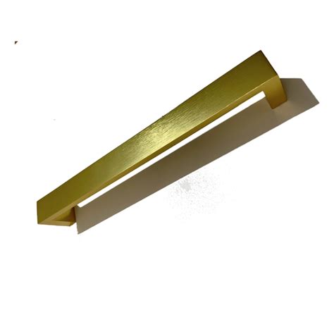 Brushed Brass Block Handle Ms Wila Kitchens And Bathrooms