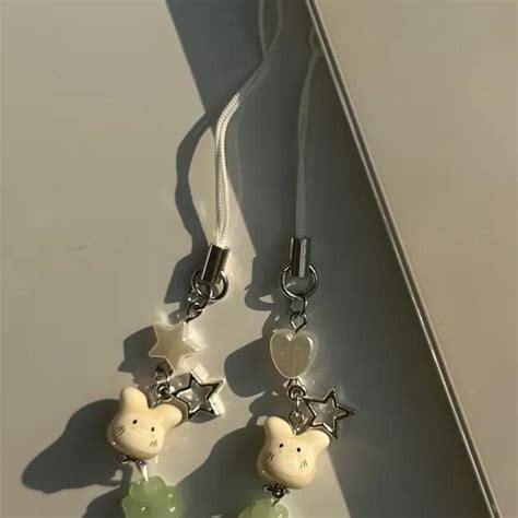 고스트캣 🍀네잎클로버 행운 토끼 커플 키링🍀 수능 선물 별 하트 위시버킷