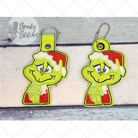 Sweet Mean Green Guy Candy Cane Holder Ornament