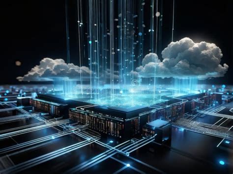 Abstract Technology And Future Concept 3d Image Stock Illustration