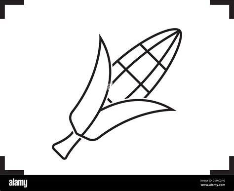 Corn Icon Vector Design Element Illustration Template Stock Vector Image And Art Alamy