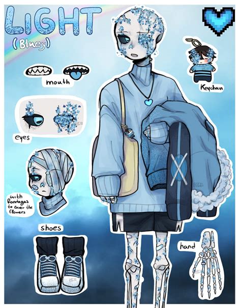 Hello Heres My Sans Oc Hes Light Bluey ♡ Undertale Aus Amino