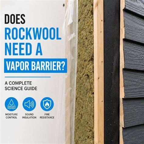 Does Rockwool Need A Vapor Barrier Climate Wall Type And