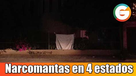 Narcomantas En Tijuana Slp Guanajuato Y Michoacán Vídeo Dailymotion