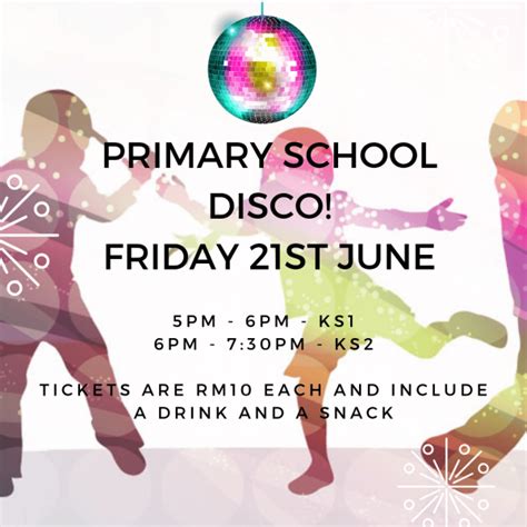 Primary Disco 21st June Kis Newsletter