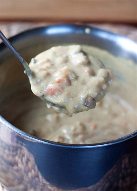 Rich And Creamy Mushroom Clam Chowder