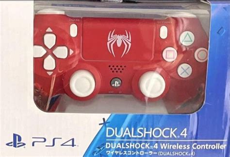Spider Man Controller Ps4 Video Gaming Video Games Playstation On