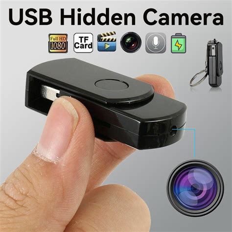 Usb Hidden Camera Wireless Portable Hd 1080p Audio Video Recording Mini