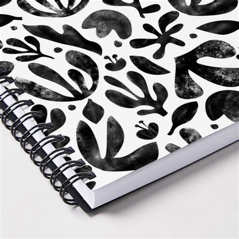 Flower Cutouts Neutral Notebook Shutterfly