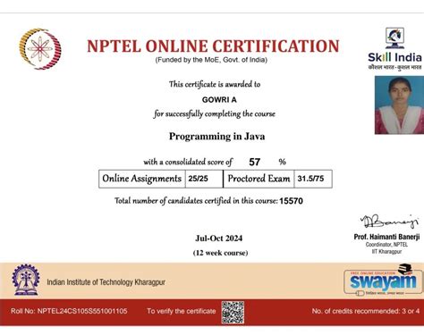 Java Nptel Iitkharagpur Onlinelearning Programming