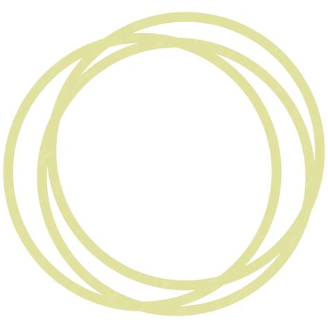 Borde De Línea Abstracta Vector Premium