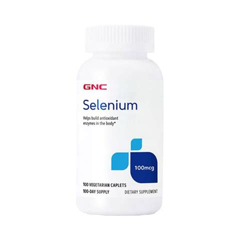 Gnc Selenium 50mg 100 Tablets Well Pakistan