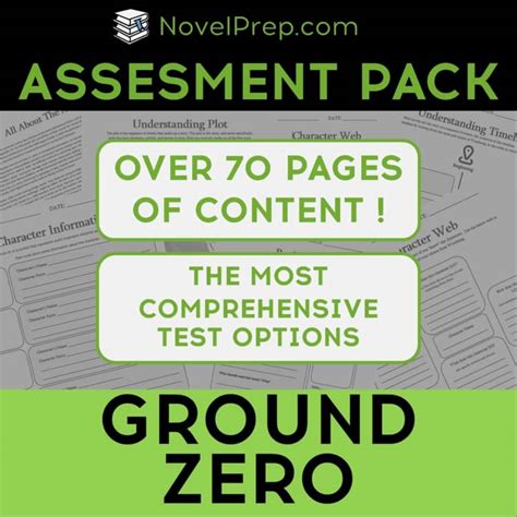 Ground Zero By Alan Gratz Assessment Pack Differentiated By Novelprep