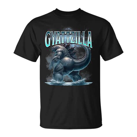 Gyattzilla Meme Zilla Kaiju Rizz Brainrot Skibidi N Boy T Shirt
