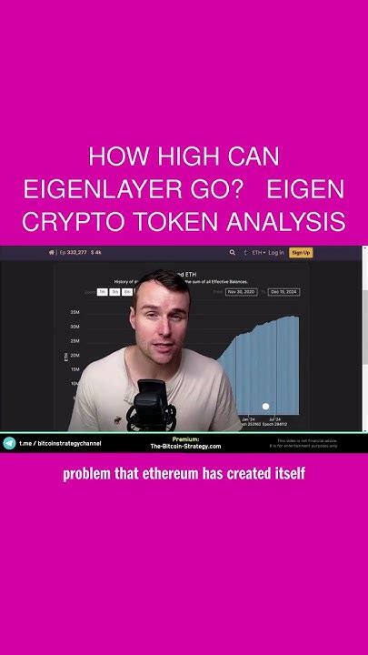 How High Can Eigenlayer Go ⚠ Eigen Crypto Token Analysis Youtube