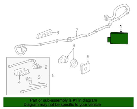 2018 2024 Gm Passenger Side Obstacle Detection Control Module 84418802 Gm
