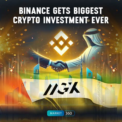 Market 360 𝐁𝐢𝐧𝐚𝐧𝐜𝐞 𝐆𝐞𝐭𝐬 𝐁𝐢𝐠𝐠𝐞𝐬𝐭 𝐂𝐫𝐲𝐩𝐭𝐨 𝐈𝐧𝐯𝐞𝐬𝐭𝐦𝐞𝐧𝐭 𝐄𝐯𝐞𝐫 Binance Has