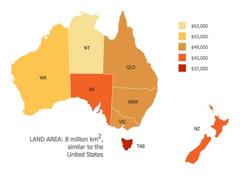 choropleth map