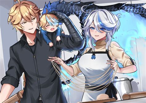 Aether And Furina 2 Genshin Impact Hoyolab