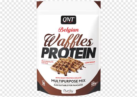 بروتين مصل اللبن الوافل البلجيكي، لبن طعام ويفر Png