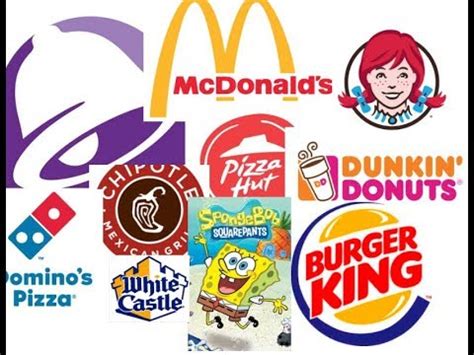 Fast Food Portrayed By Spongebob Youtube