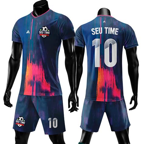 Kit 8 Uniformes De Futebol Personalizados Com O Seu Time Pp Ao Xg