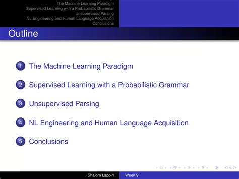 Machine Learning And Grammar Induction Csc2540s Machine Pdf