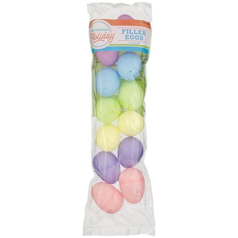 Destination Holiday Plastic Easter Filler Eggs Pastel Colors Shop Party Decor At H E B