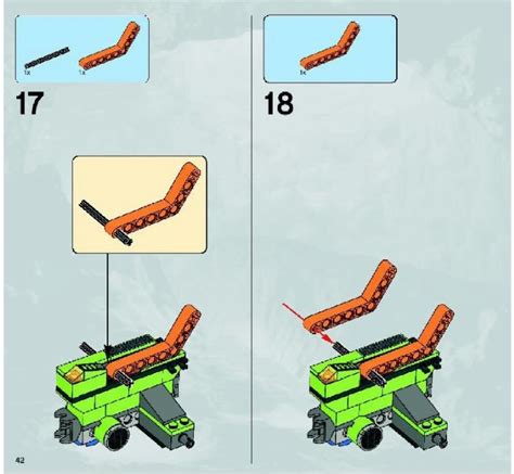 Lego Instructions For Set 8708 Cave Crusher Power Miners {none}